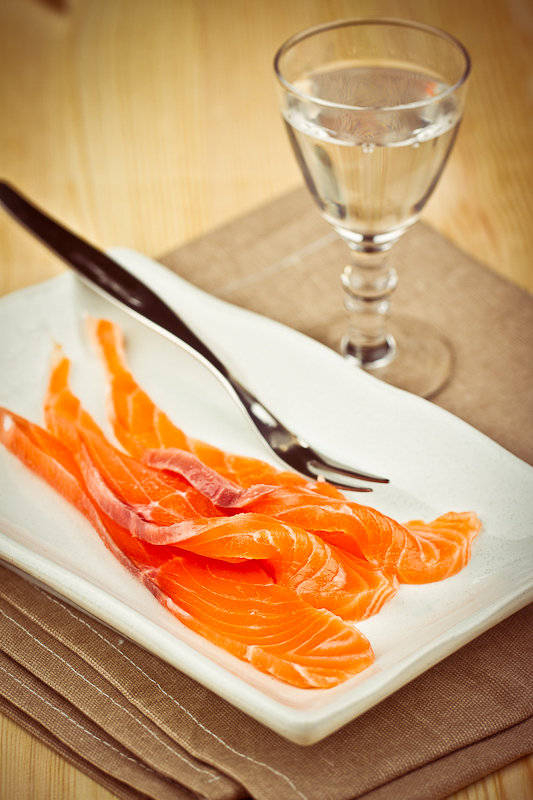 Russian cured salmon | milkandbun