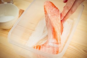 Russian cured salmon | milkandbun