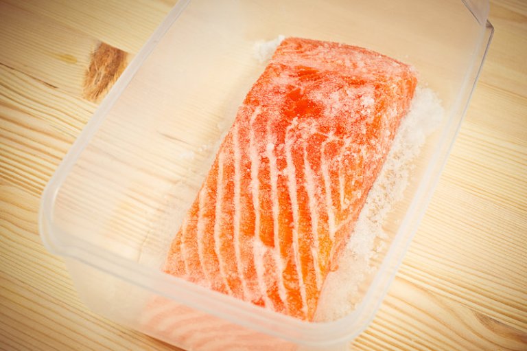 Russian cured salmon | milkandbun